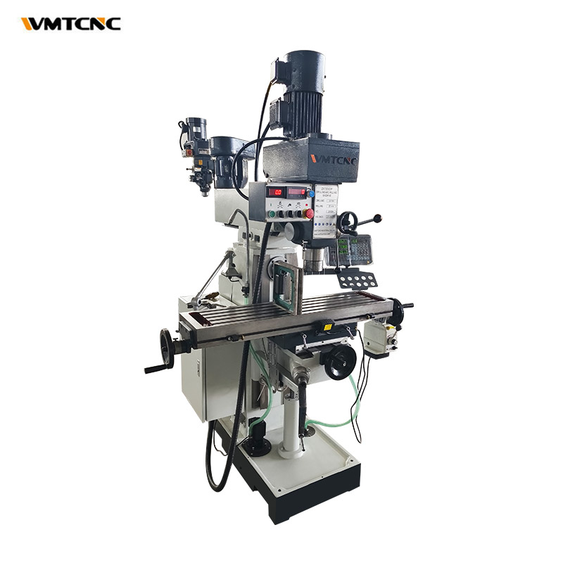 WMTCNC taiwan vertical horizontal fresadora universal ZX7550CW manual ...