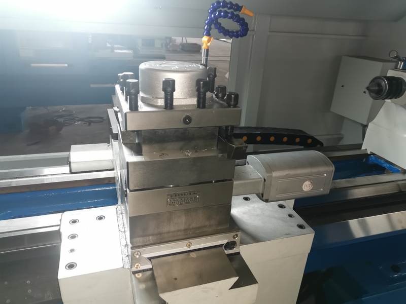 Heavy Duty CDK6150 Big Spindle Bore CNC Lathe Machine - Buy CNC lathe machine, Flat Bed Type ...